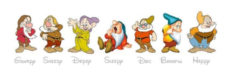 What Are The Names Of The Seven Dwarfs? - fabbcraft