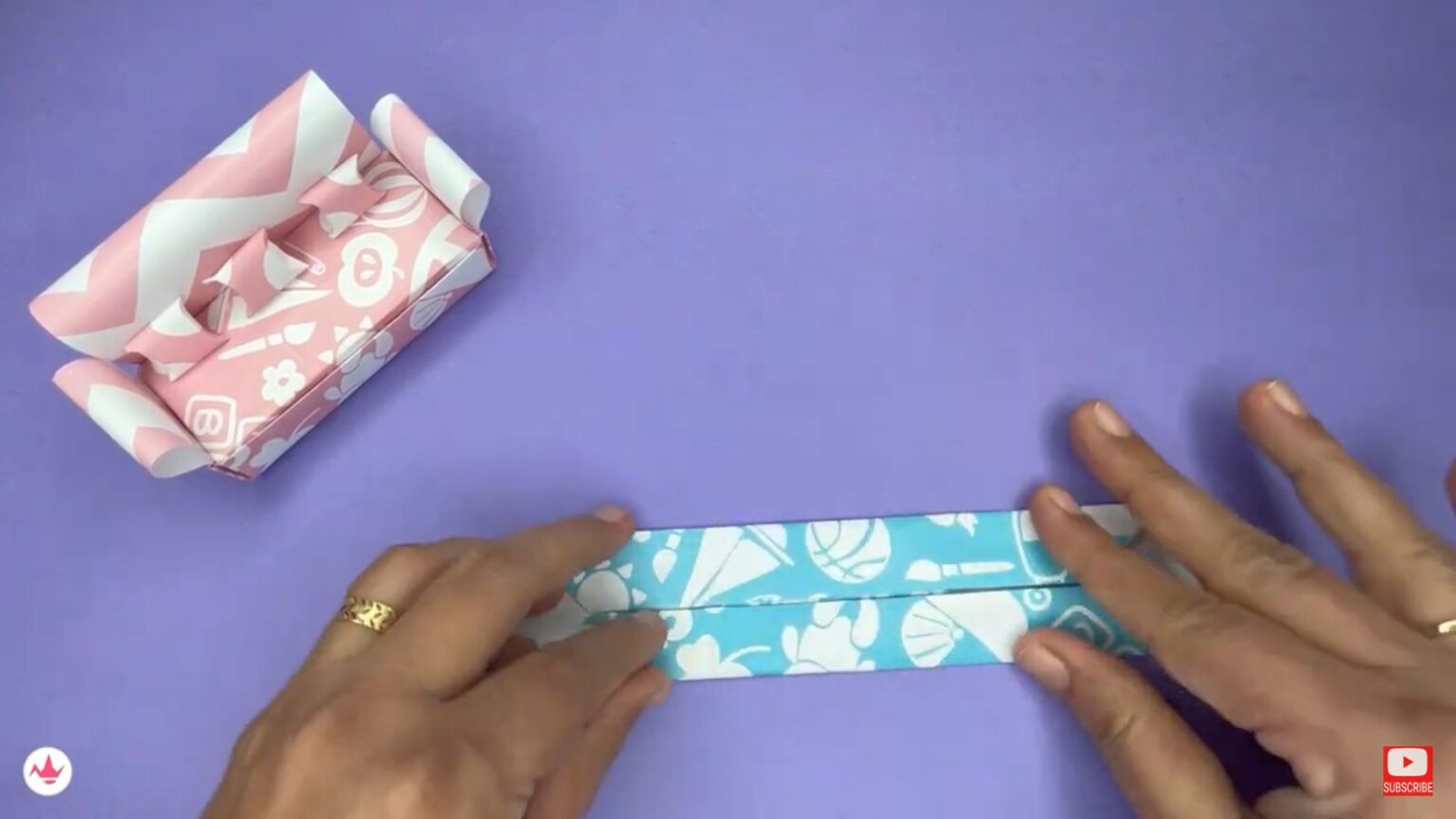 How To Make Paper Sofa - Step By Step Video Tutorial And Pictures ...