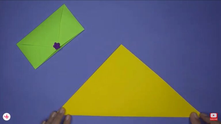How To Make Origami Envelope - Step By Step Tutorial With Pictures ...