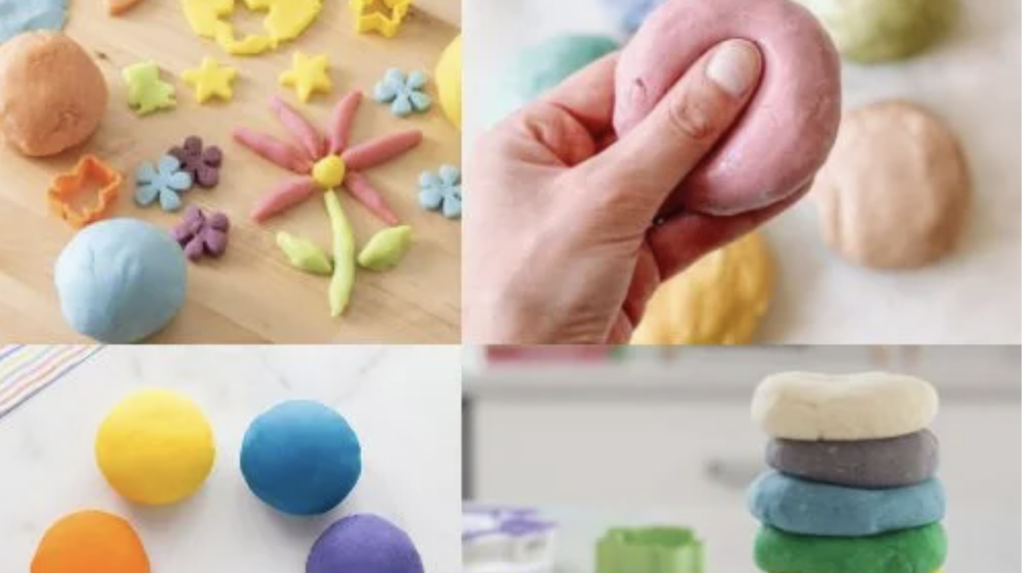 How To Make Playdough - 5 Best Homemade Recipes - fabbcraft