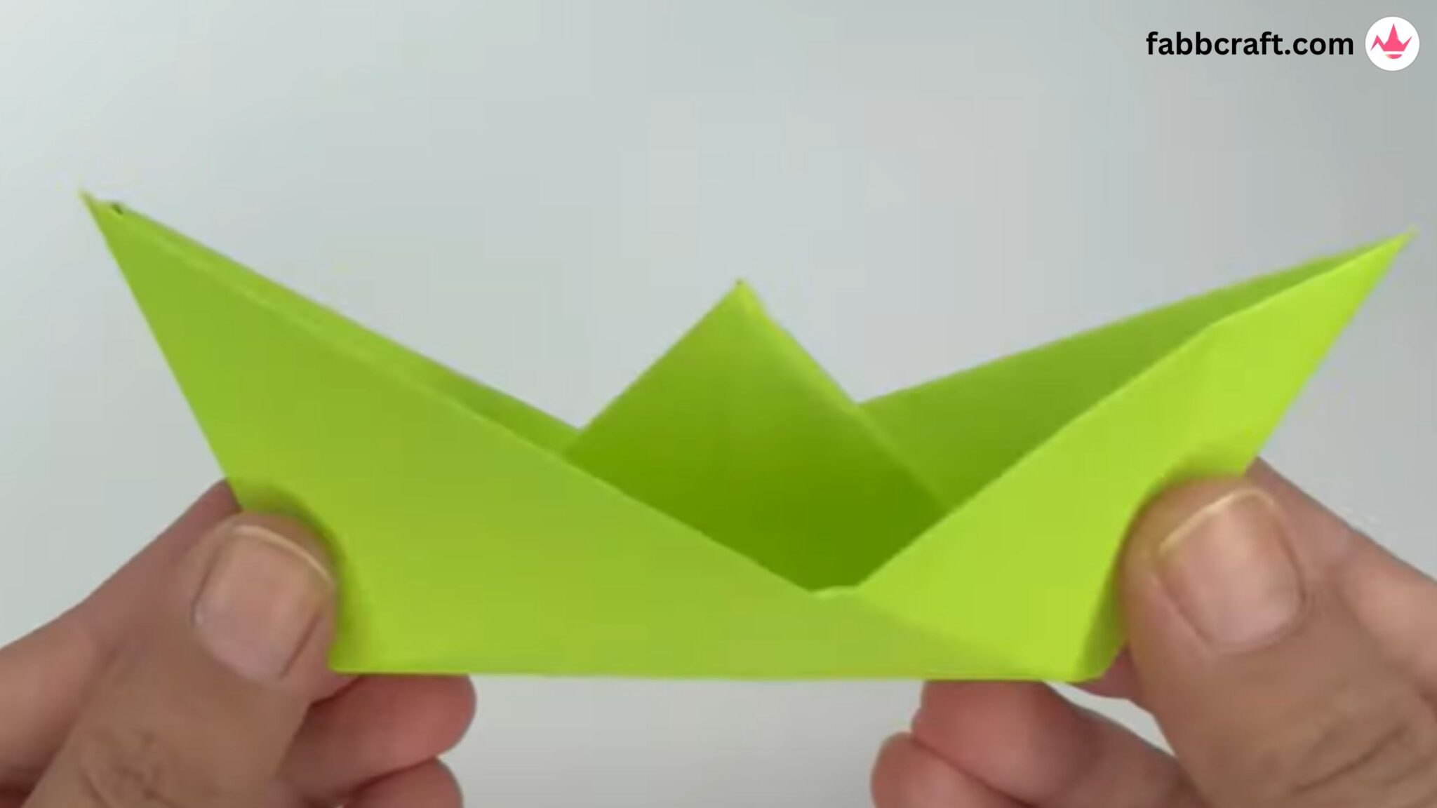 How To Make An Origami Boat - fabbcraft
