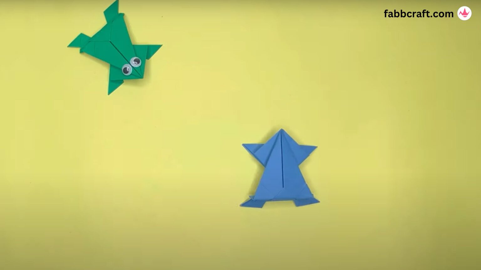 How To Make Origami Frog (Step by Step Tutorial + Video) - fabbcraft
