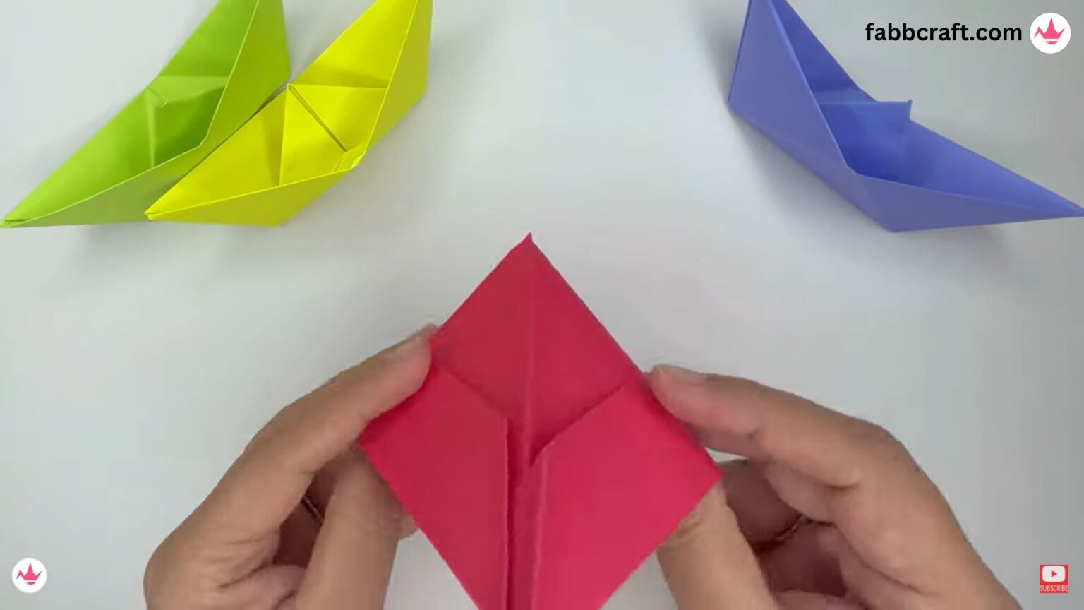 How To Make An Origami Boat - fabbcraft