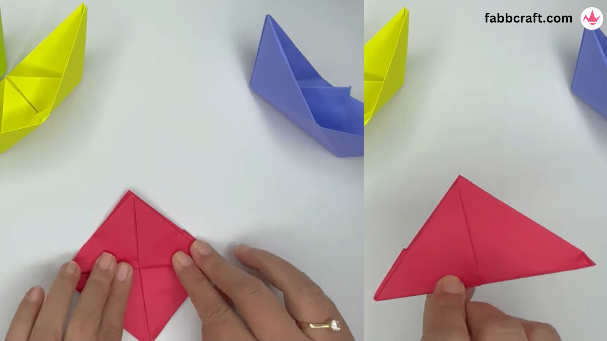 How To Make An Origami Boat - fabbcraft