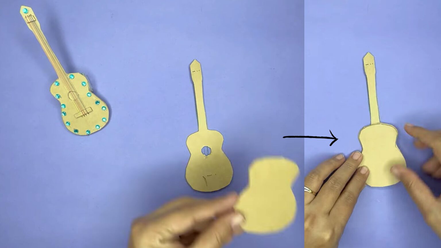 How To Make A Mini Guitar (Step By Step Tutorial) - fabbcraft