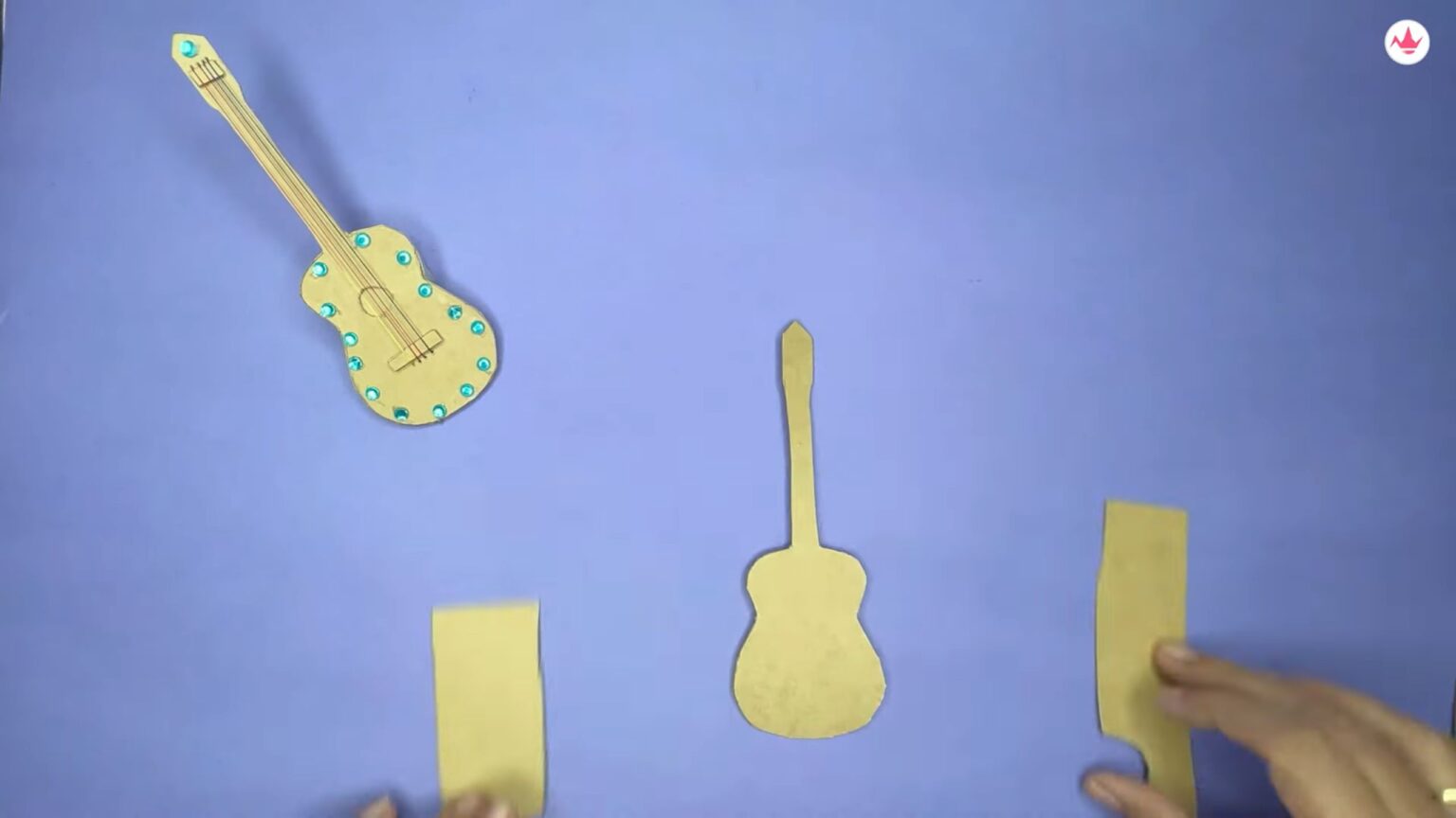 How To Make A Mini Guitar (Step By Step Tutorial) - fabbcraft