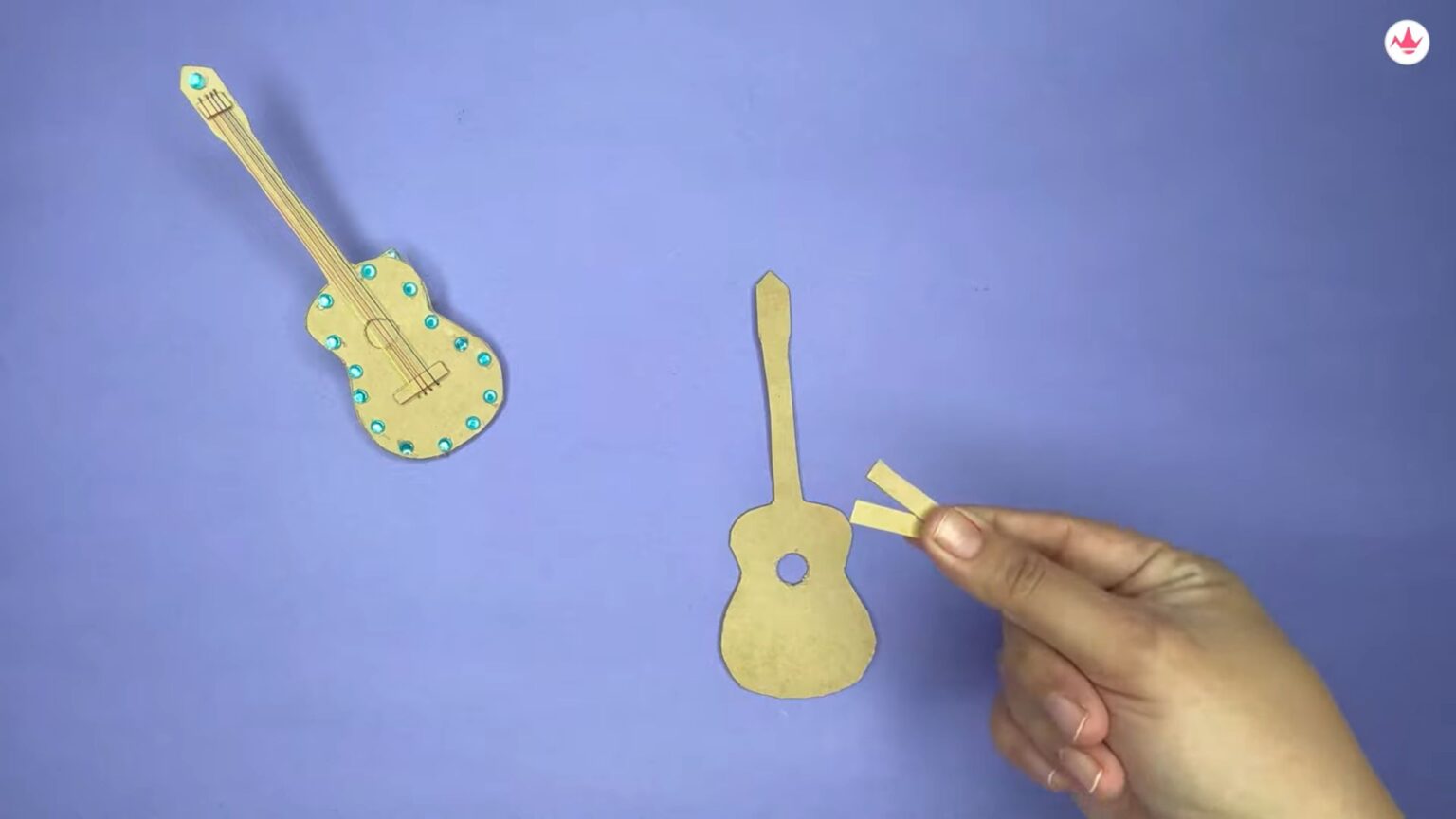 How To Make A Mini Guitar (Step By Step Tutorial) - fabbcraft