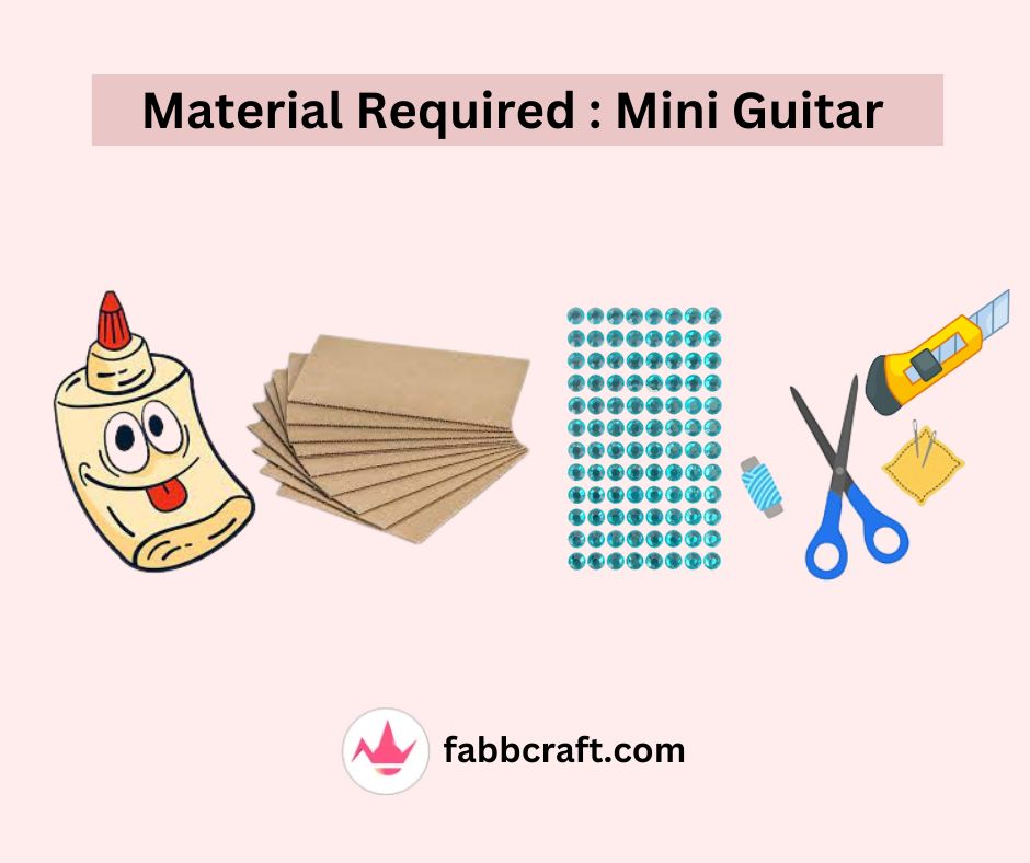 How To Make A Mini Guitar (Step By Step Tutorial) - fabbcraft