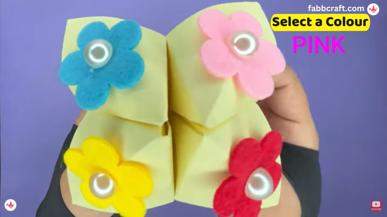 How To Make Paper Fortune Teller (Step-by-Step Tutorial + Video ...