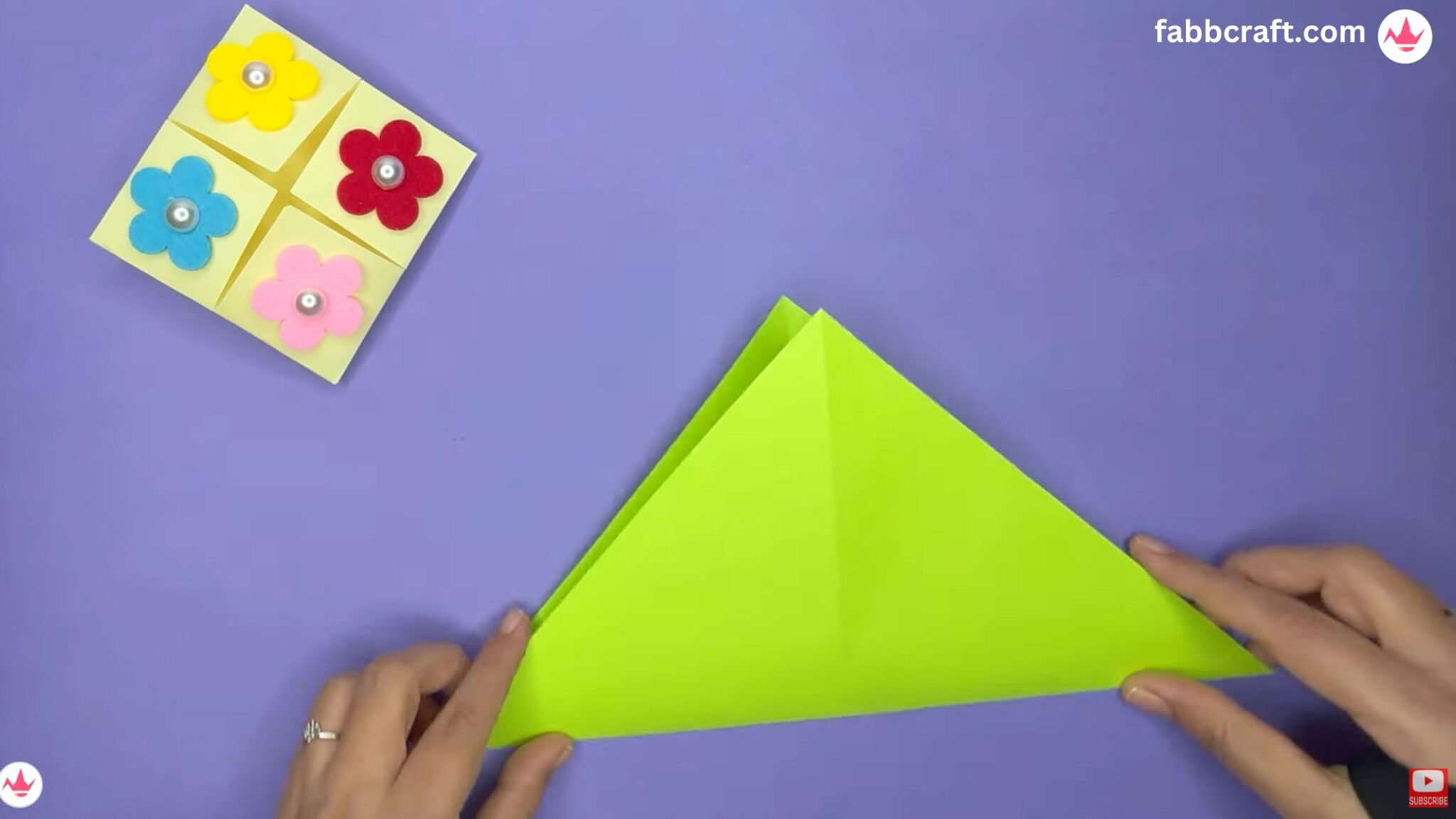 How To Make Paper Fortune Teller (Step-by-Step Tutorial + Video ...
