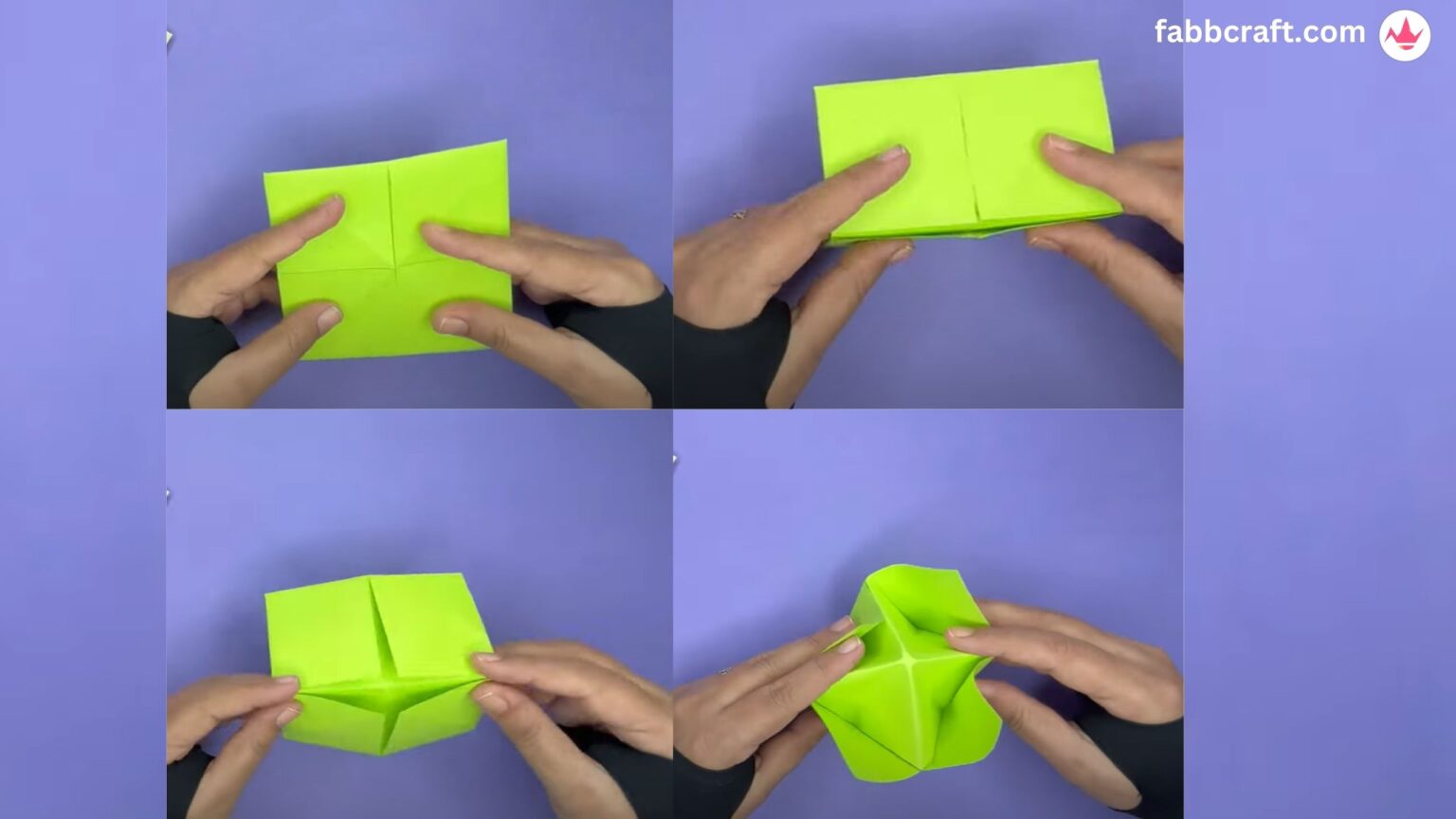 How To Make Paper Fortune Teller (Step-by-Step Tutorial + Video ...
