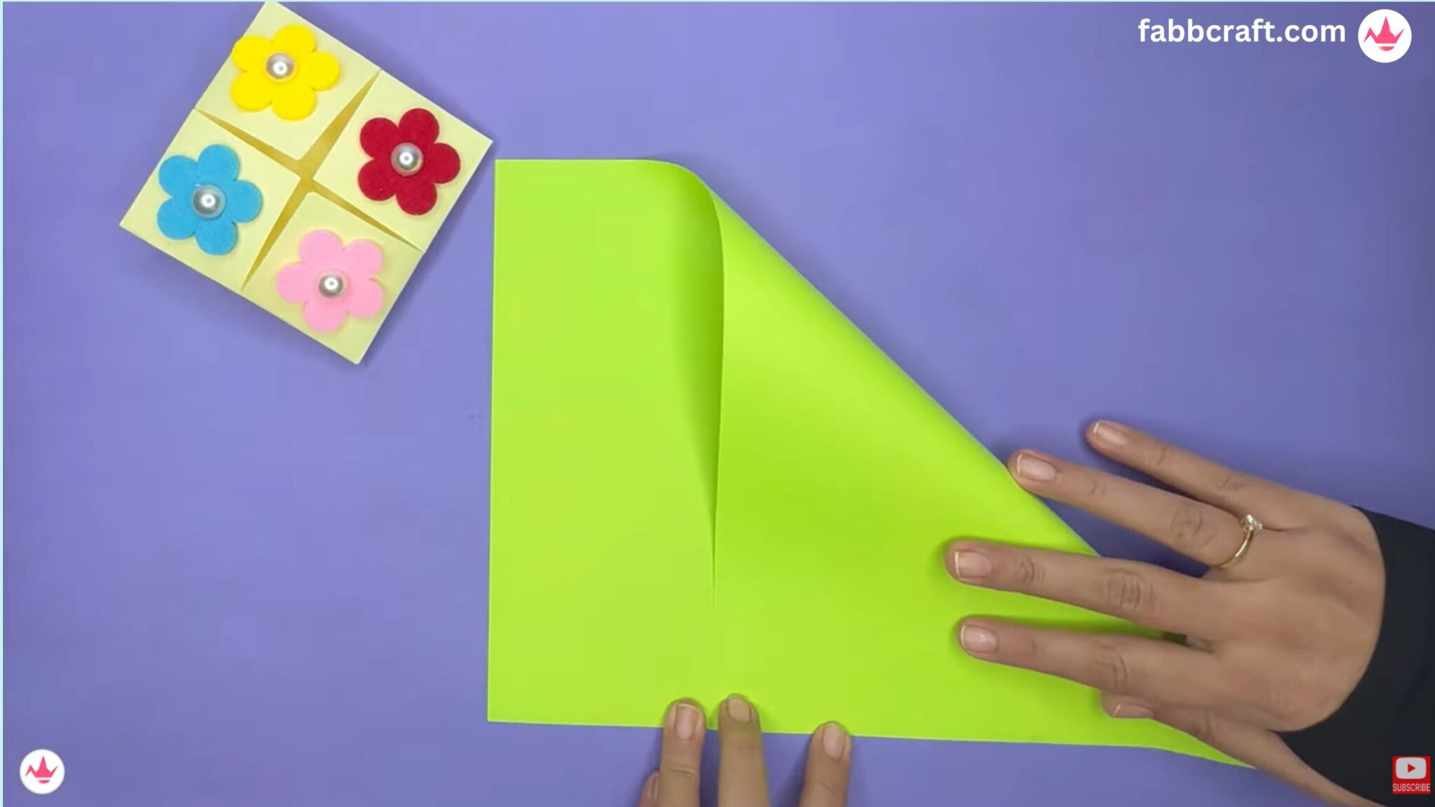 How To Make Paper Fortune Teller (Step-by-Step Tutorial + Video ...