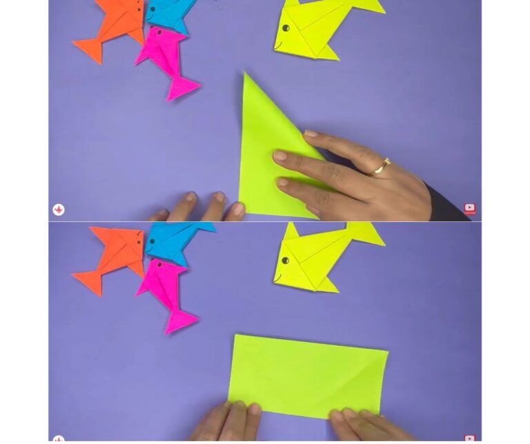 How To Make Origami Fish (Step By Step Tutorial With Pictures) - fabbcraft