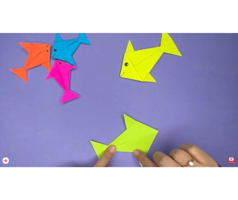 How To Make Origami Fish (Step By Step Tutorial With Pictures) - fabbcraft