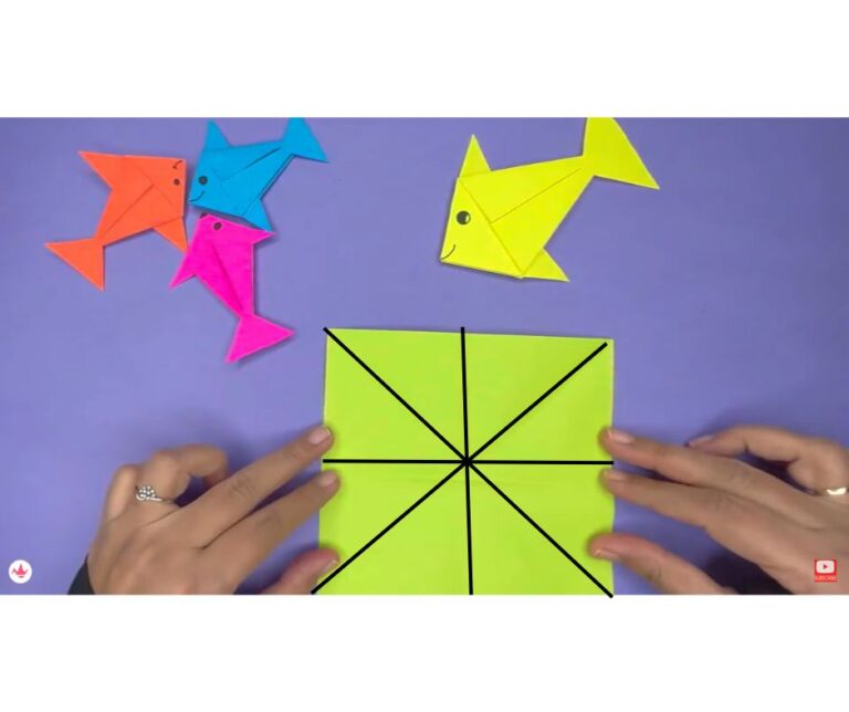 How To Make Origami Fish (Step By Step Tutorial With Pictures) - fabbcraft
