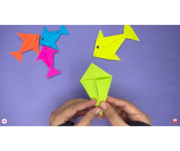 How To Make Origami Fish (Step By Step Tutorial With Pictures) - fabbcraft