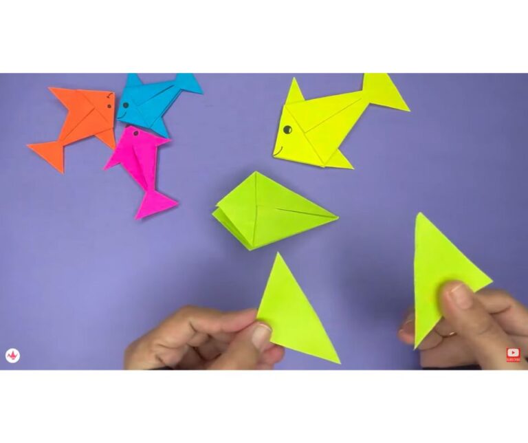 How To Make Origami Fish (Step By Step Tutorial With Pictures) - fabbcraft