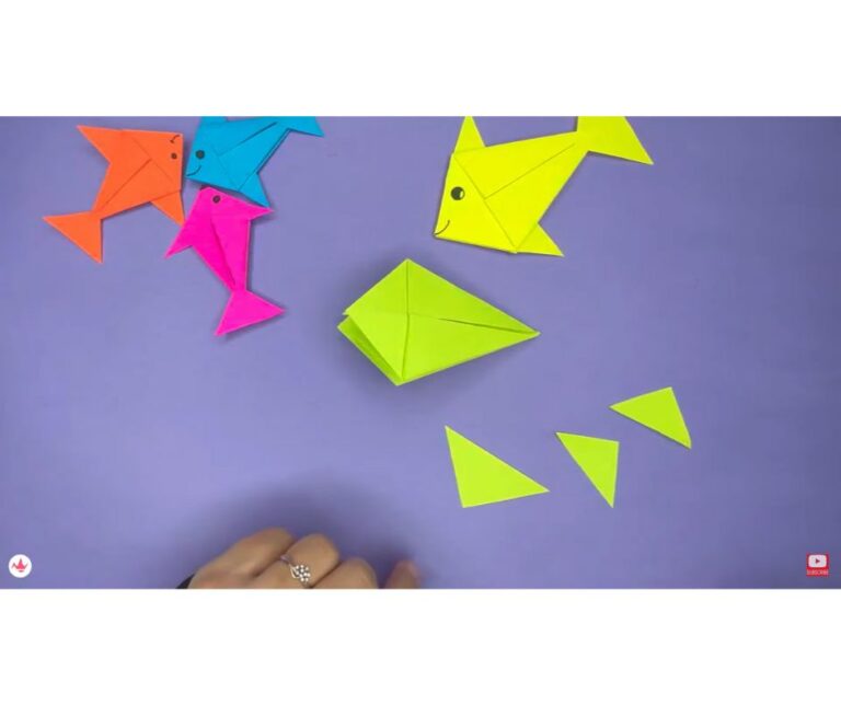 How To Make Origami Fish (Step By Step Tutorial With Pictures) - fabbcraft