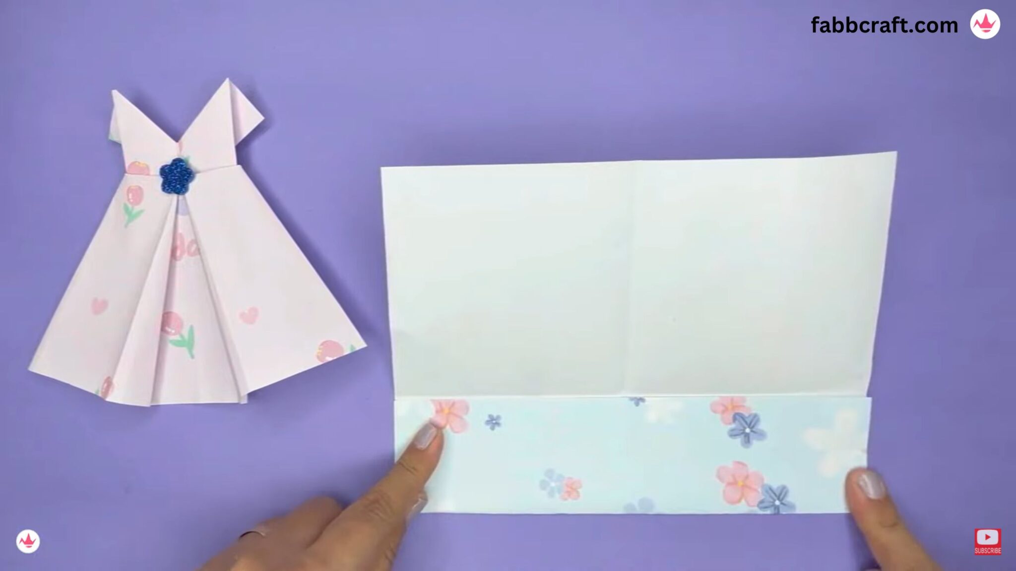 How To Make Origami Dress (Step By Step Tutorial With Pictures) - fabbcraft
