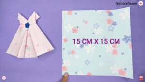 How To Make Origami Dress (Step By Step Tutorial With Pictures) - fabbcraft