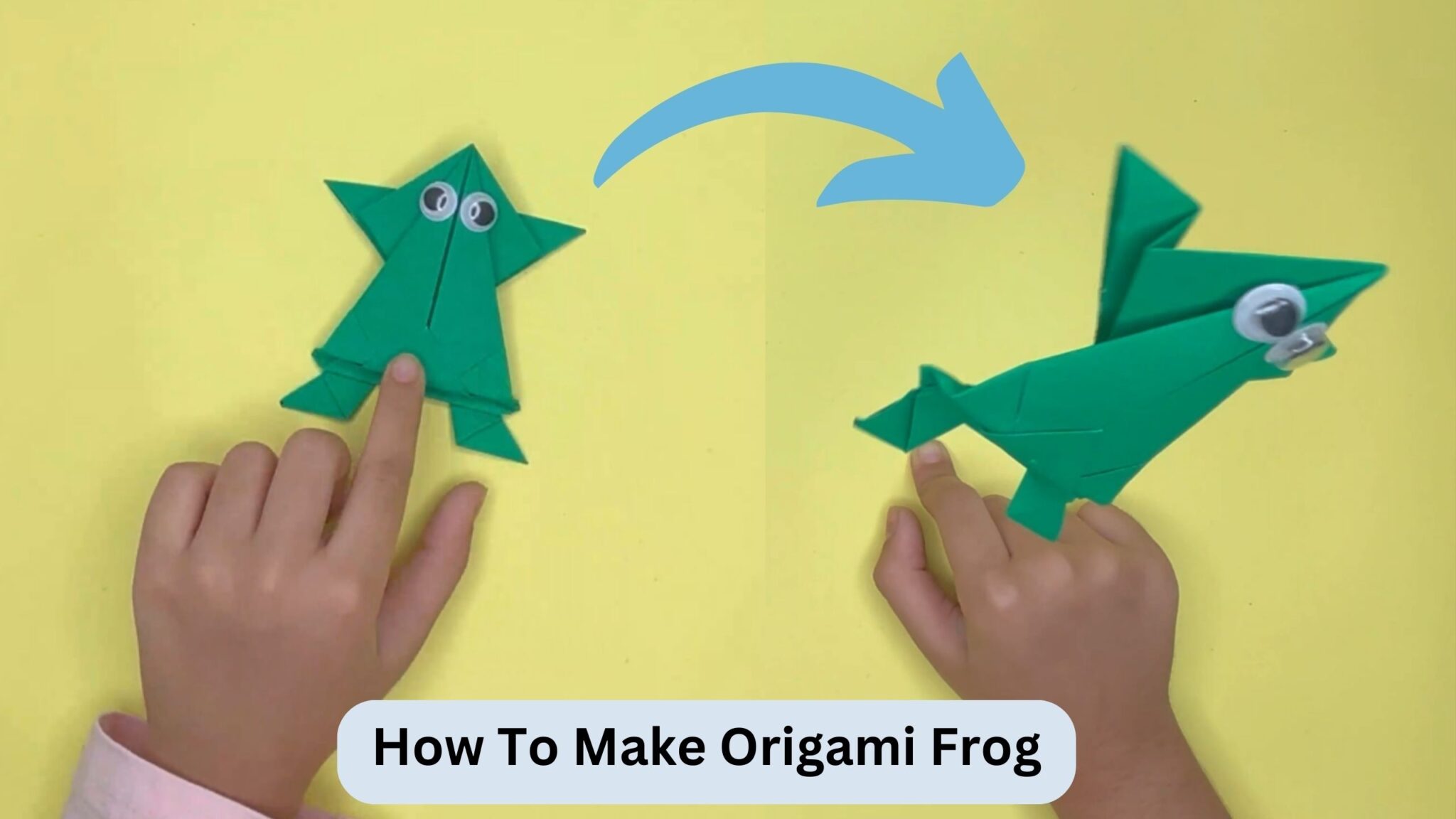 How To Make Origami Frog (Step by Step Tutorial + Video) - fabbcraft