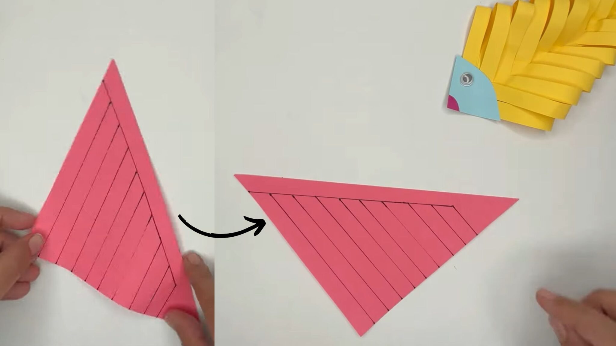 How To Make DIY Moving Paper Fish - fabbcraft