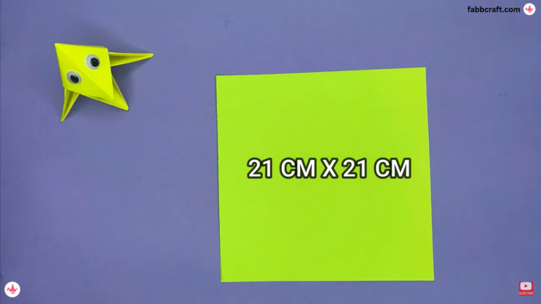 How To Make Easy Origami Moving Toy For Kids (Video + Tutorial) - fabbcraft