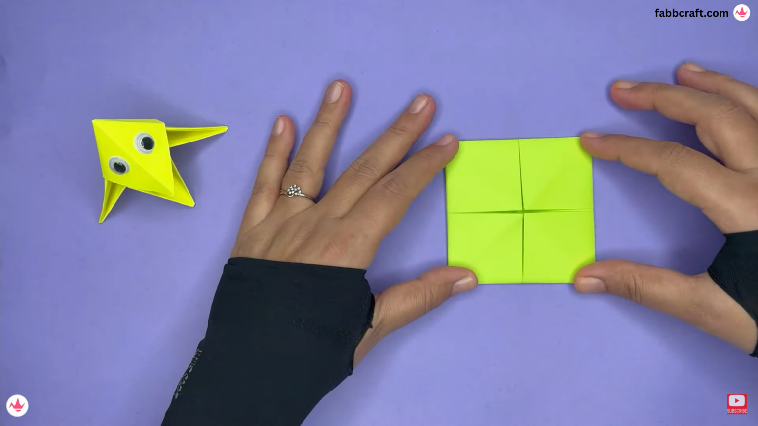 How To Make Easy Origami Moving Toy For Kids (Video + Tutorial) - fabbcraft
