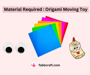 How To Make Easy Origami Moving Toy For Kids (Video + Tutorial) - fabbcraft