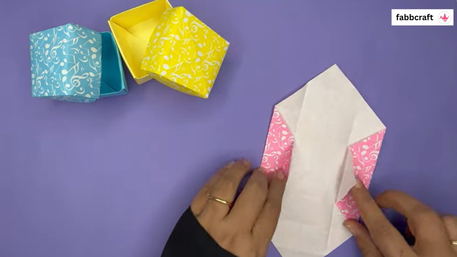 How To Make Origami Gift Box - fabbcraft