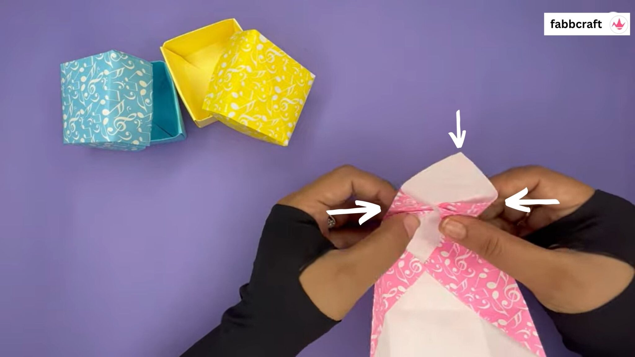 How To Make Origami Gift Box - fabbcraft