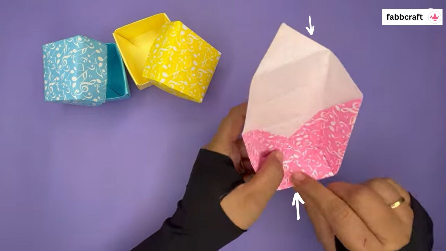 How To Make Origami Gift Box - fabbcraft