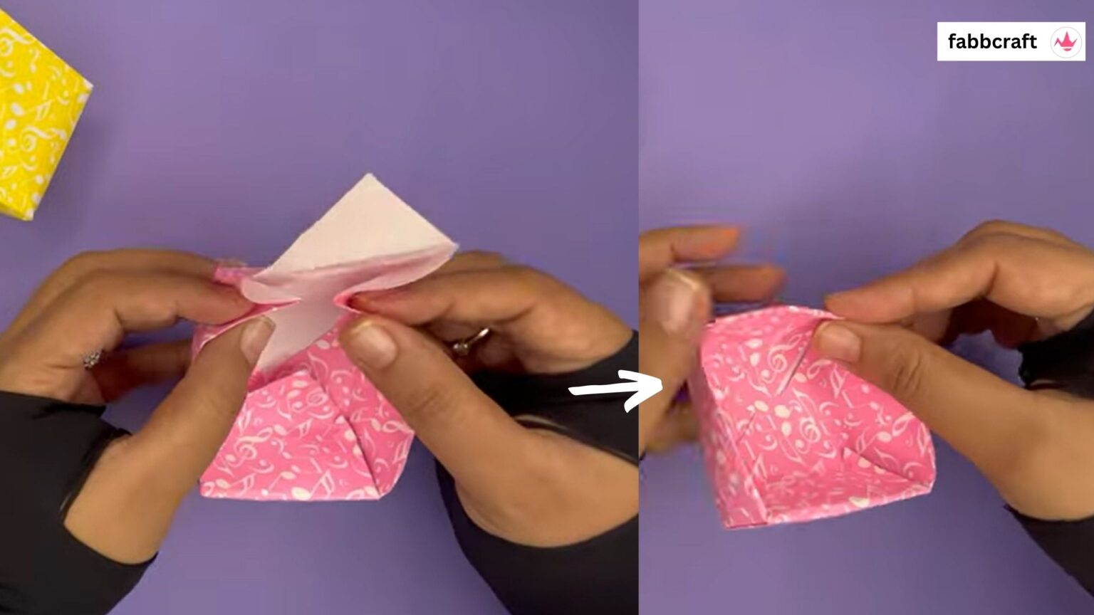 How To Make Origami Gift Box - fabbcraft