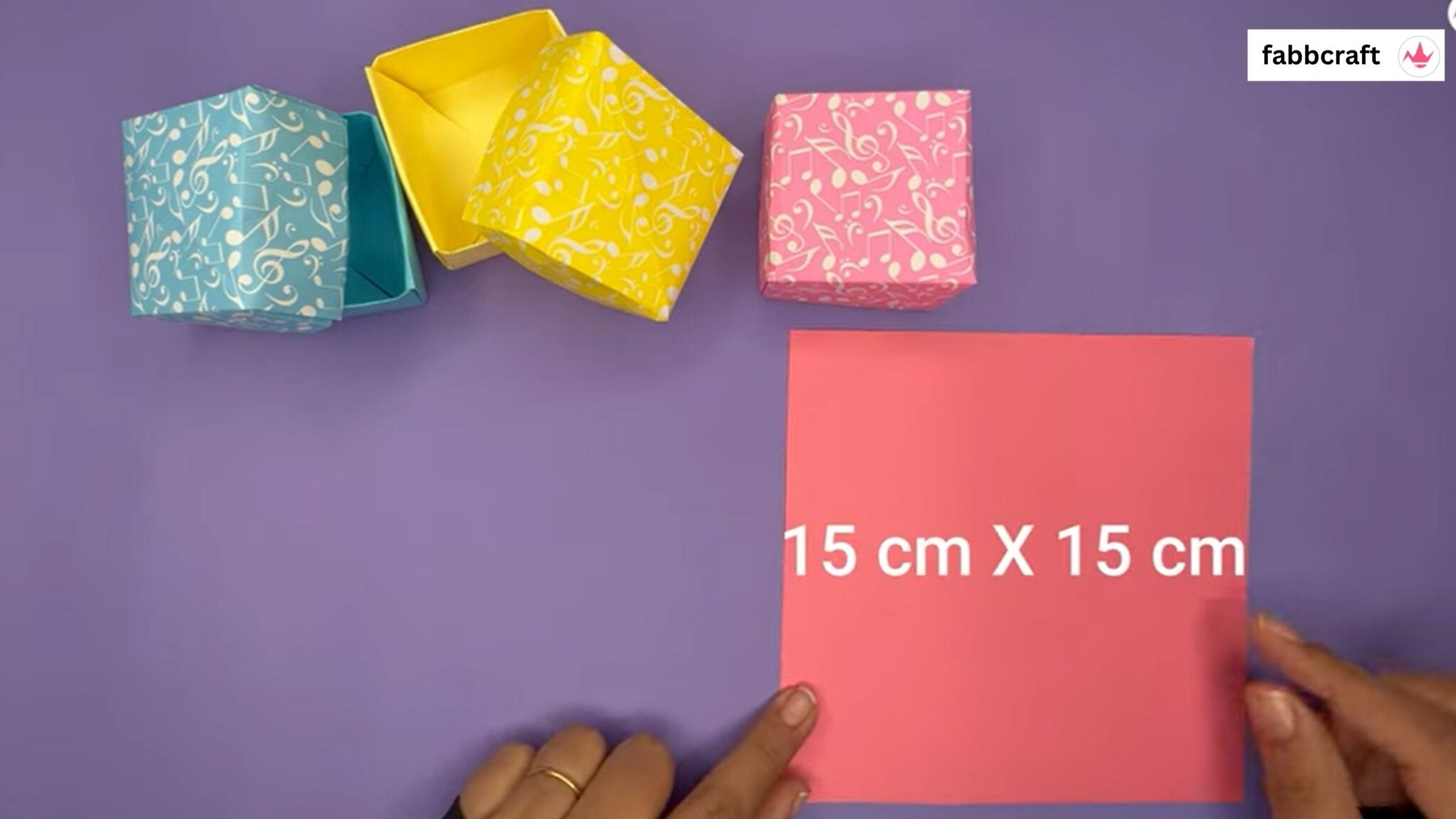 How To Make Origami Gift Box - fabbcraft