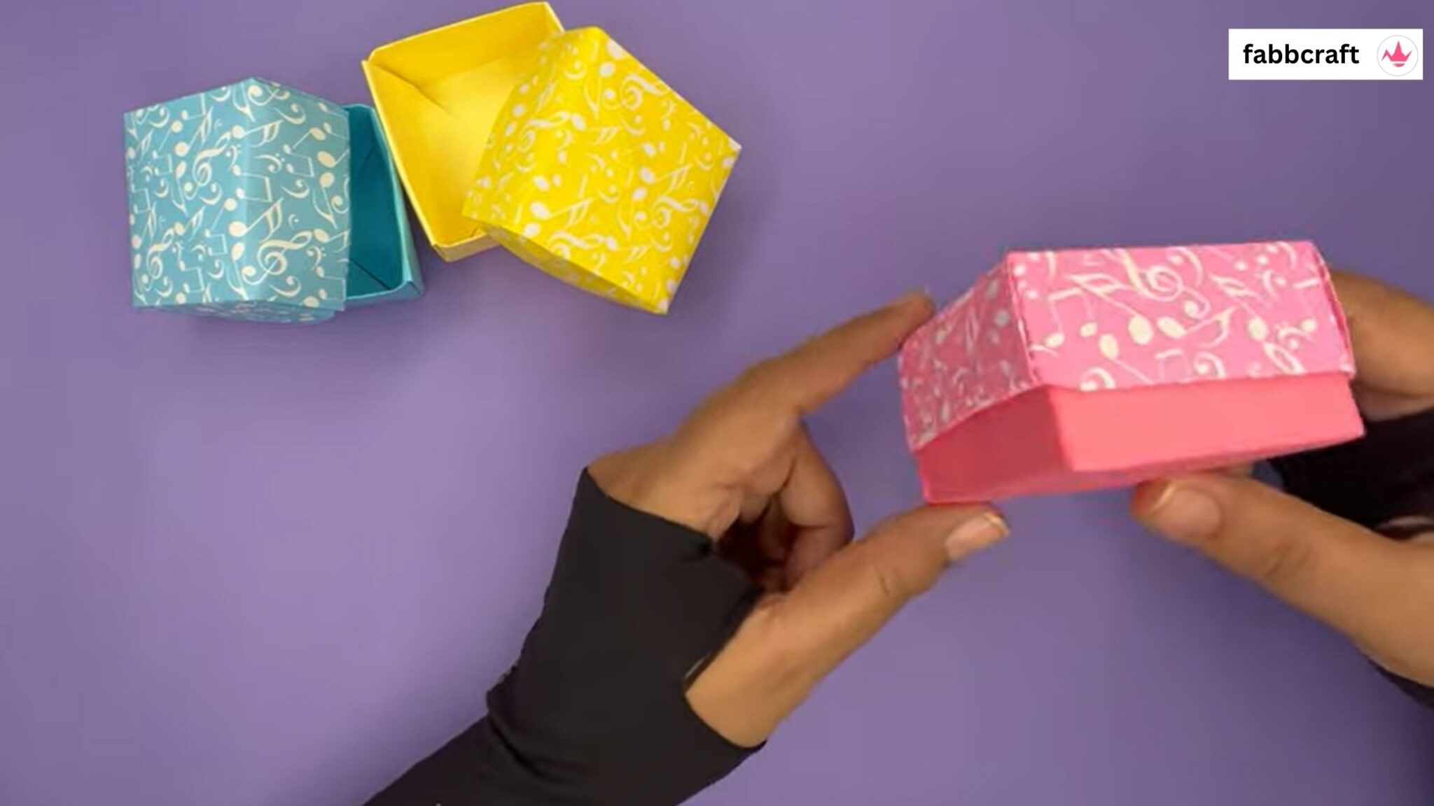 How To Make Origami Gift Box - fabbcraft