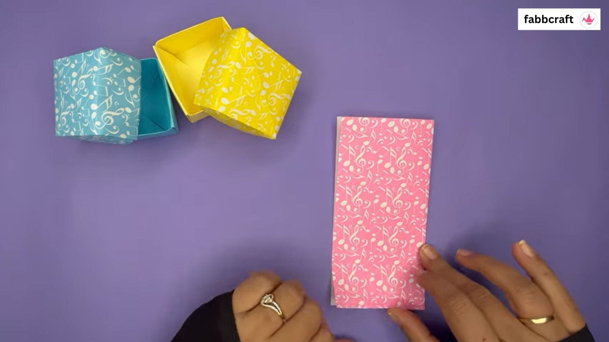 How To Make Origami Gift Box - fabbcraft