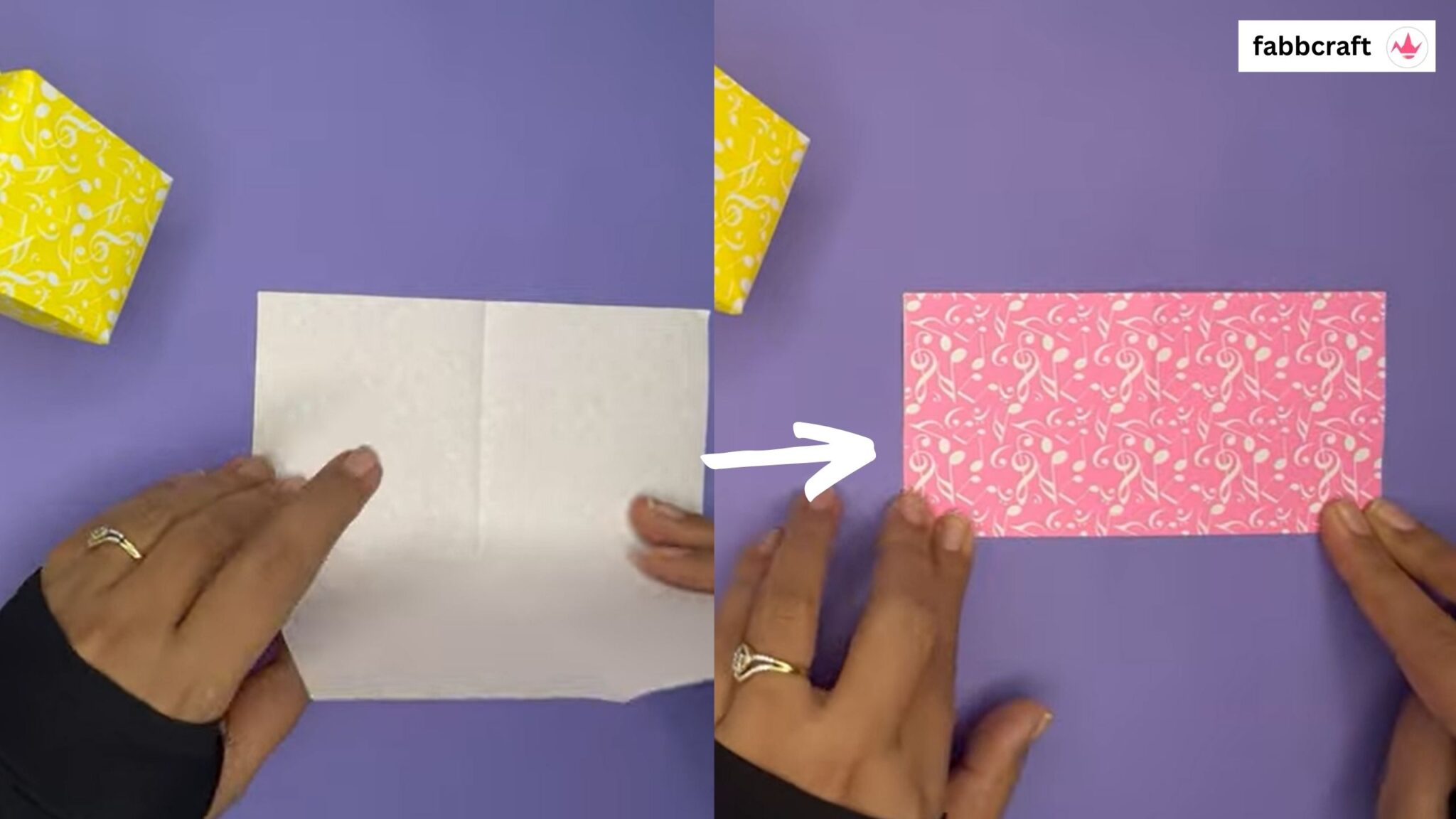 How To Make Origami Gift Box - fabbcraft