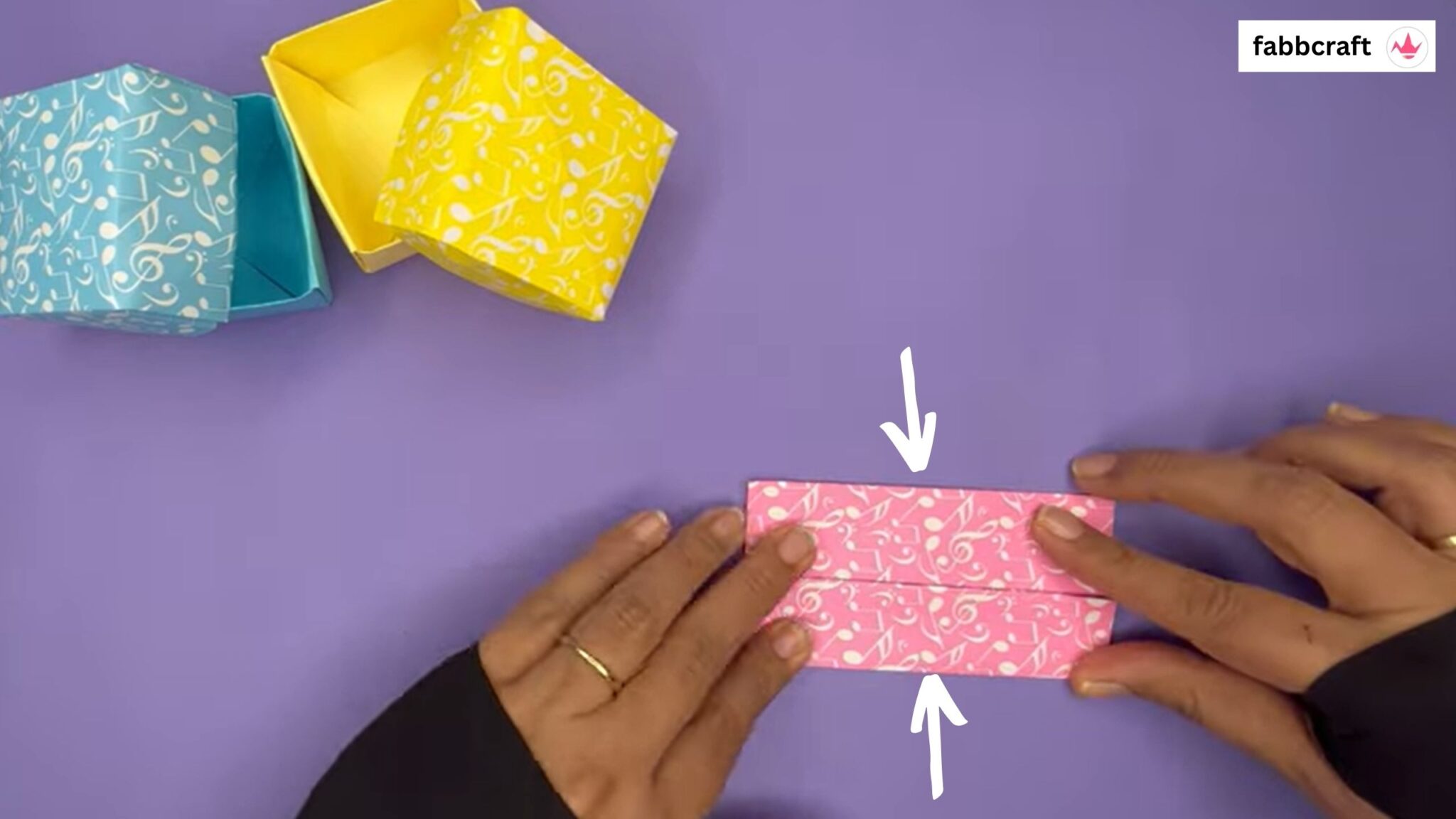 How To Make Origami Gift Box - fabbcraft