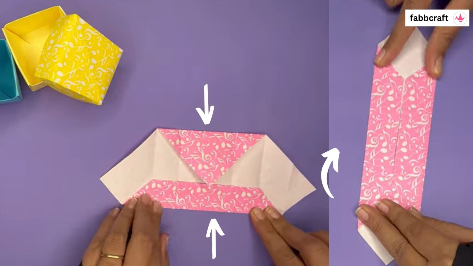 How To Make Origami Gift Box - fabbcraft