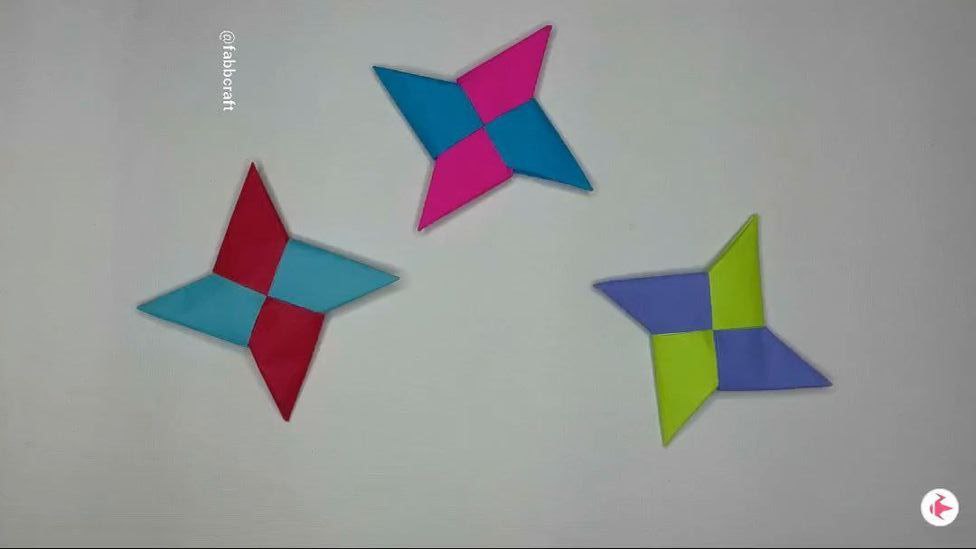 How To Make A Ninja Star - fabbcraft