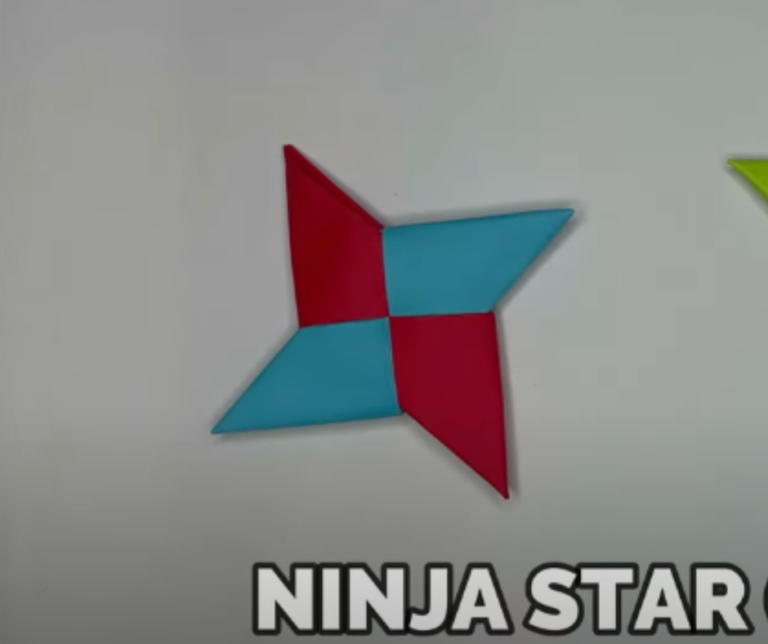 How To Make A Ninja Star - fabbcraft