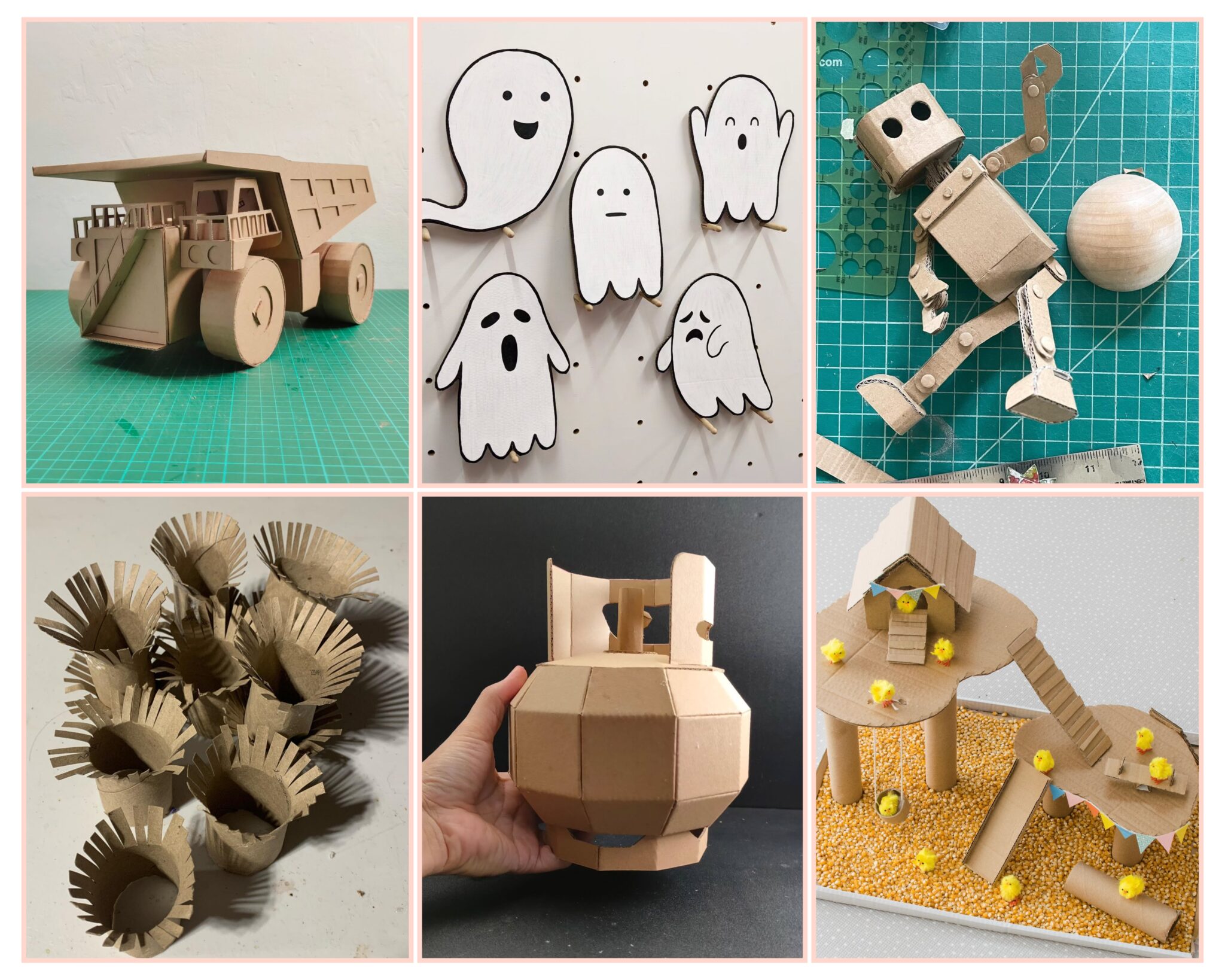 15 Creative Cardboard Crafts For Kids - fabbcraft